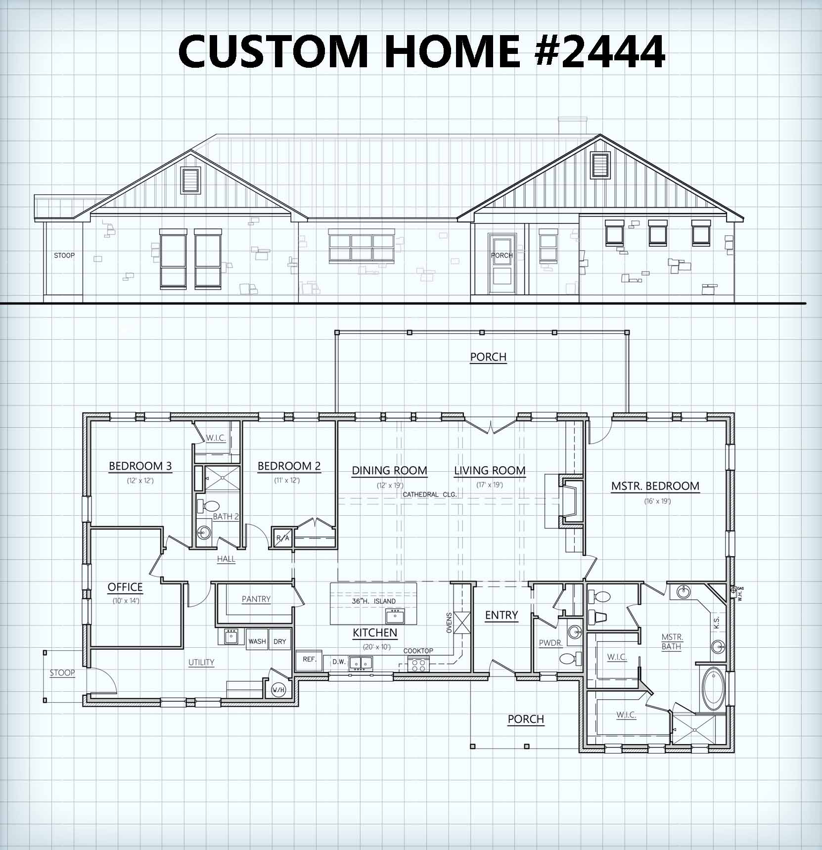 Floor plans for custom homes and guest houses