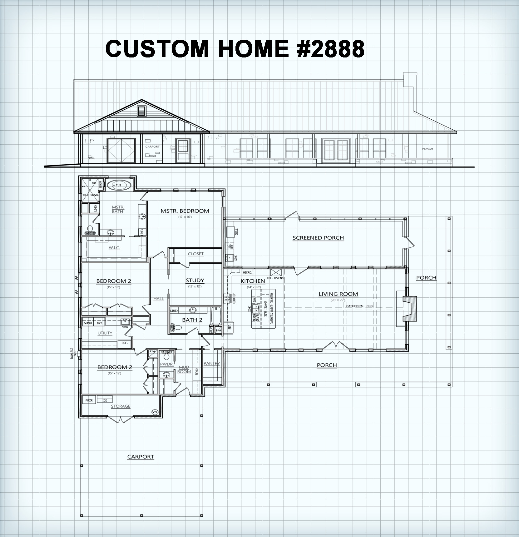 Floor plans for custom homes and guest houses