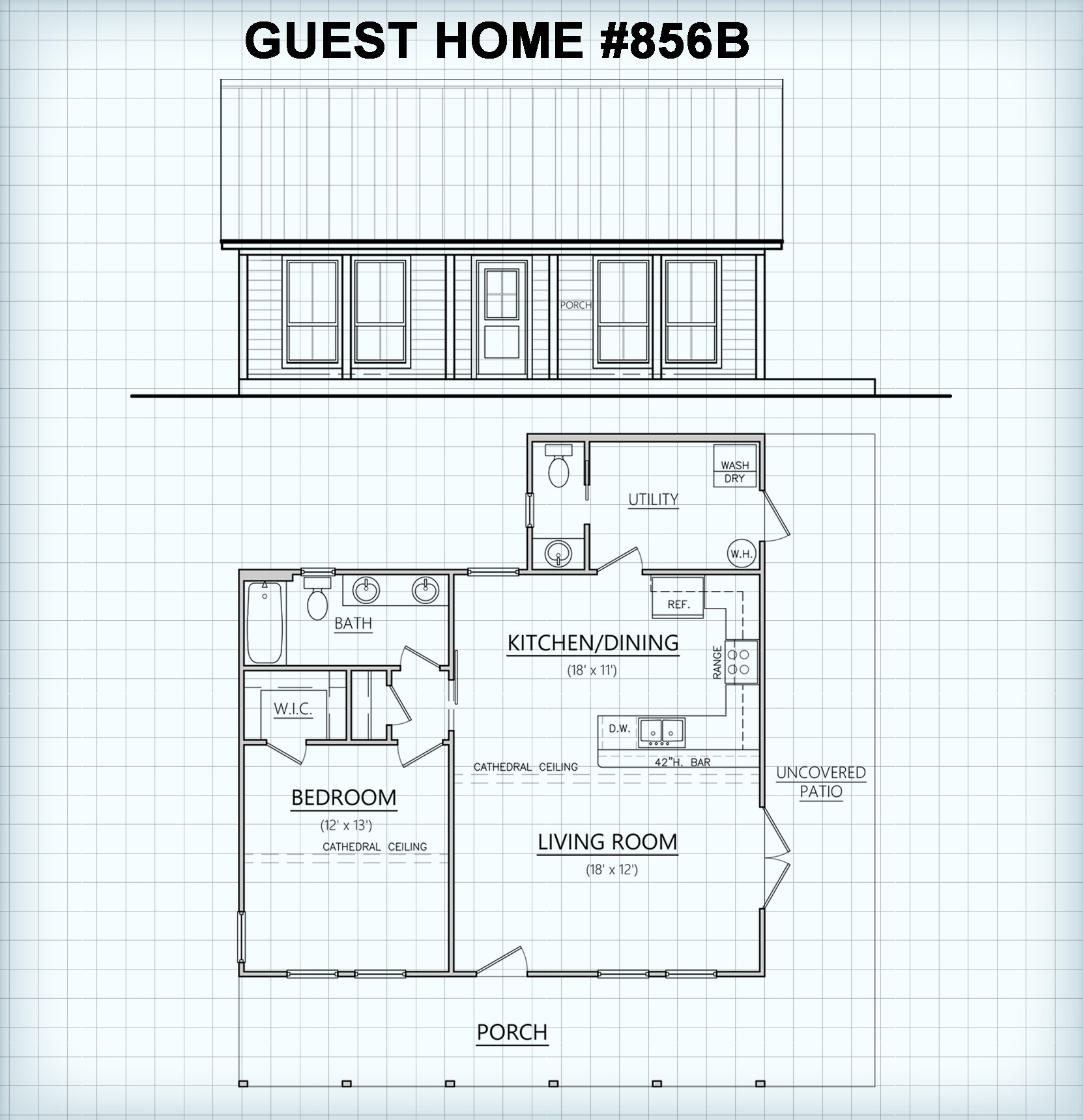 Floor plans for custom homes and guest houses